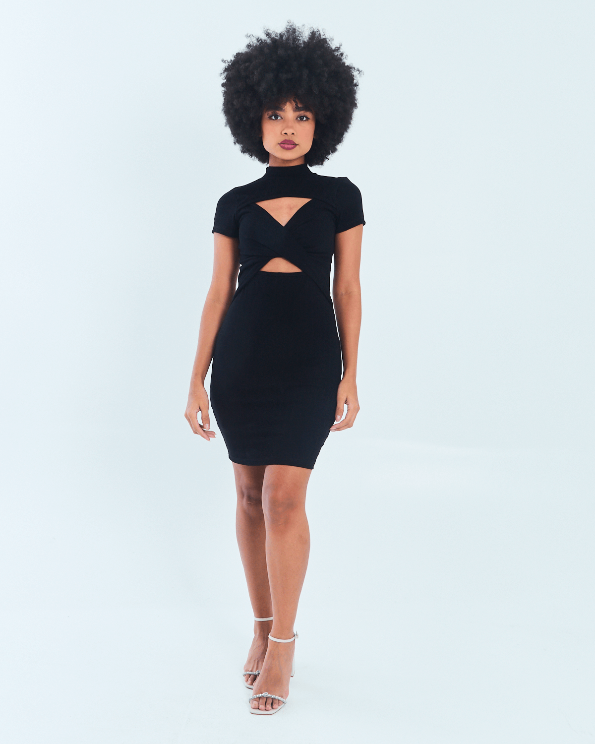 Vestido Feminino Canelado Groovy - 24529 - modamix