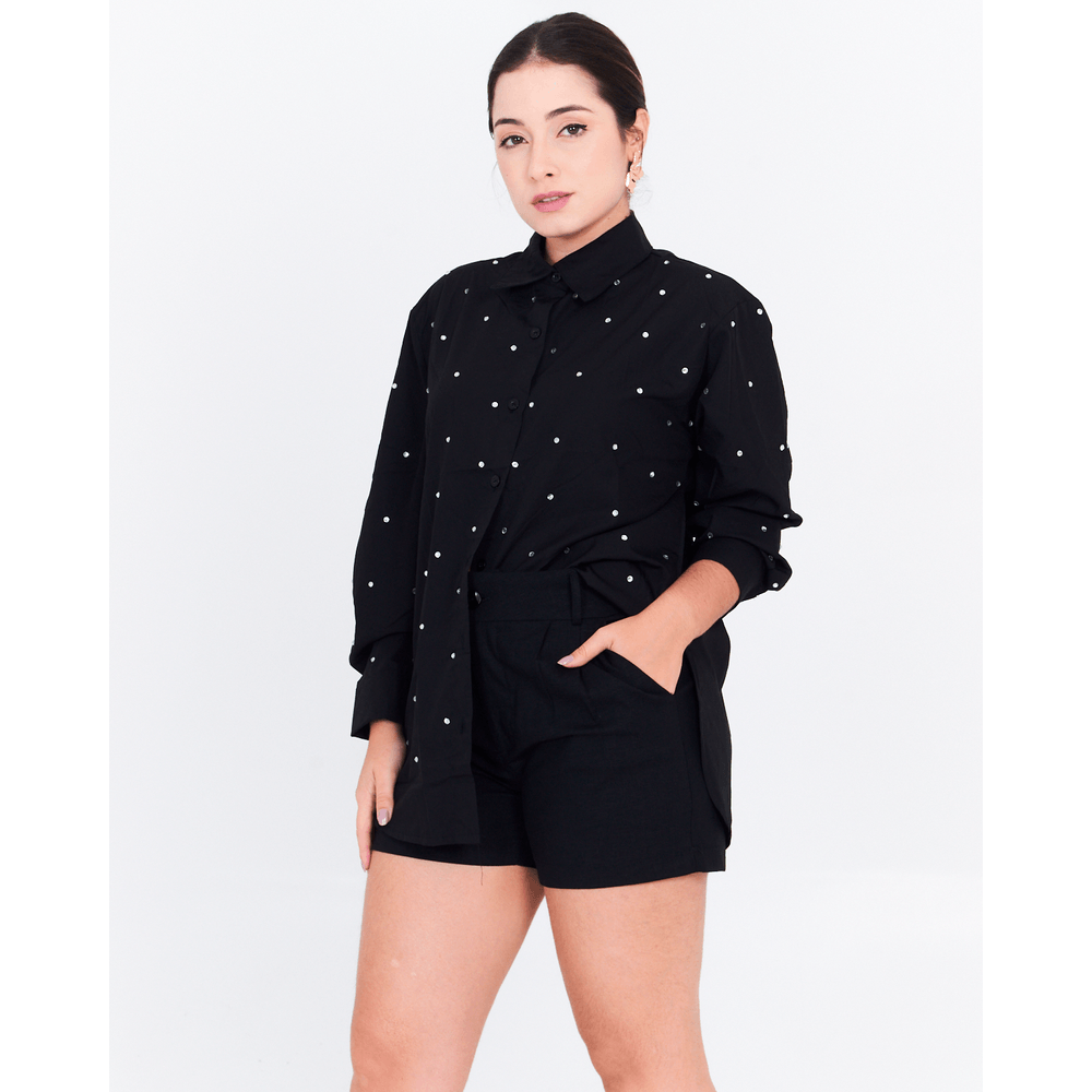 Camisa Feminina Bellina - AA5196 - modamix